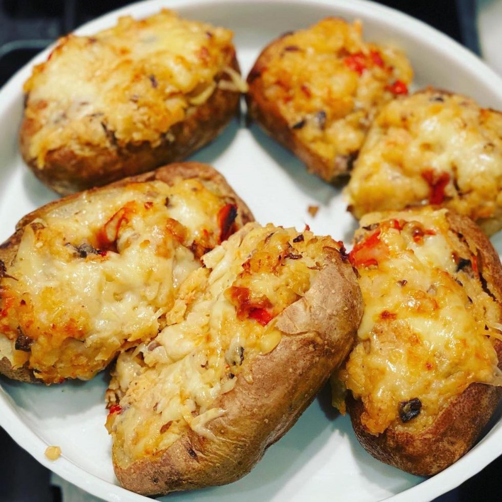 Twice Baked Lobster Potatoes - New Bedford Seafood